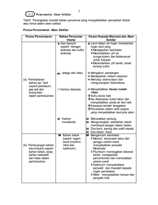 Bab 11 pemeliharaan dan pemuliharaan alam sekitar | DOC