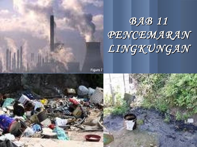 PPT Biologi Bab Pencemaran Lingkungan | PPT