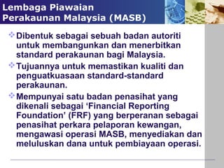 Bab 1 :PENGENALAN KEPADA PERAKAUNAN | PPT