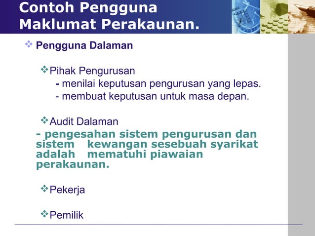 Bab 1 :PENGENALAN KEPADA PERAKAUNAN | PPT