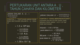 Galaksi (BAB 12) KSSM FORM 2 | PPTX