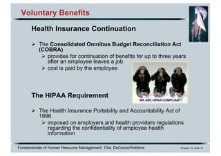 Chapter 12 Employee Benefits | PDF