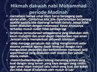 Bab 12 keteladanan rasulullah saw periode madinah | PPT