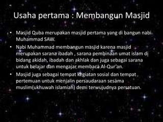 Bab 12 keteladanan rasulullah saw periode madinah | PPT