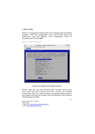 Bab 12 kompilasi kernel | PDF
