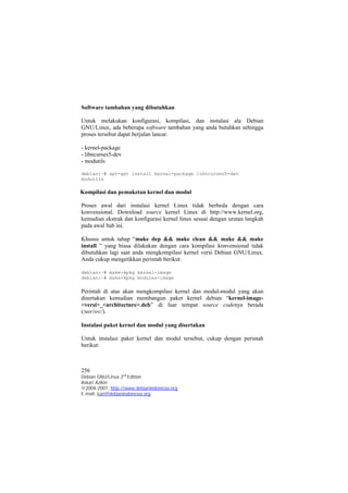 Bab 12 kompilasi kernel | PDF