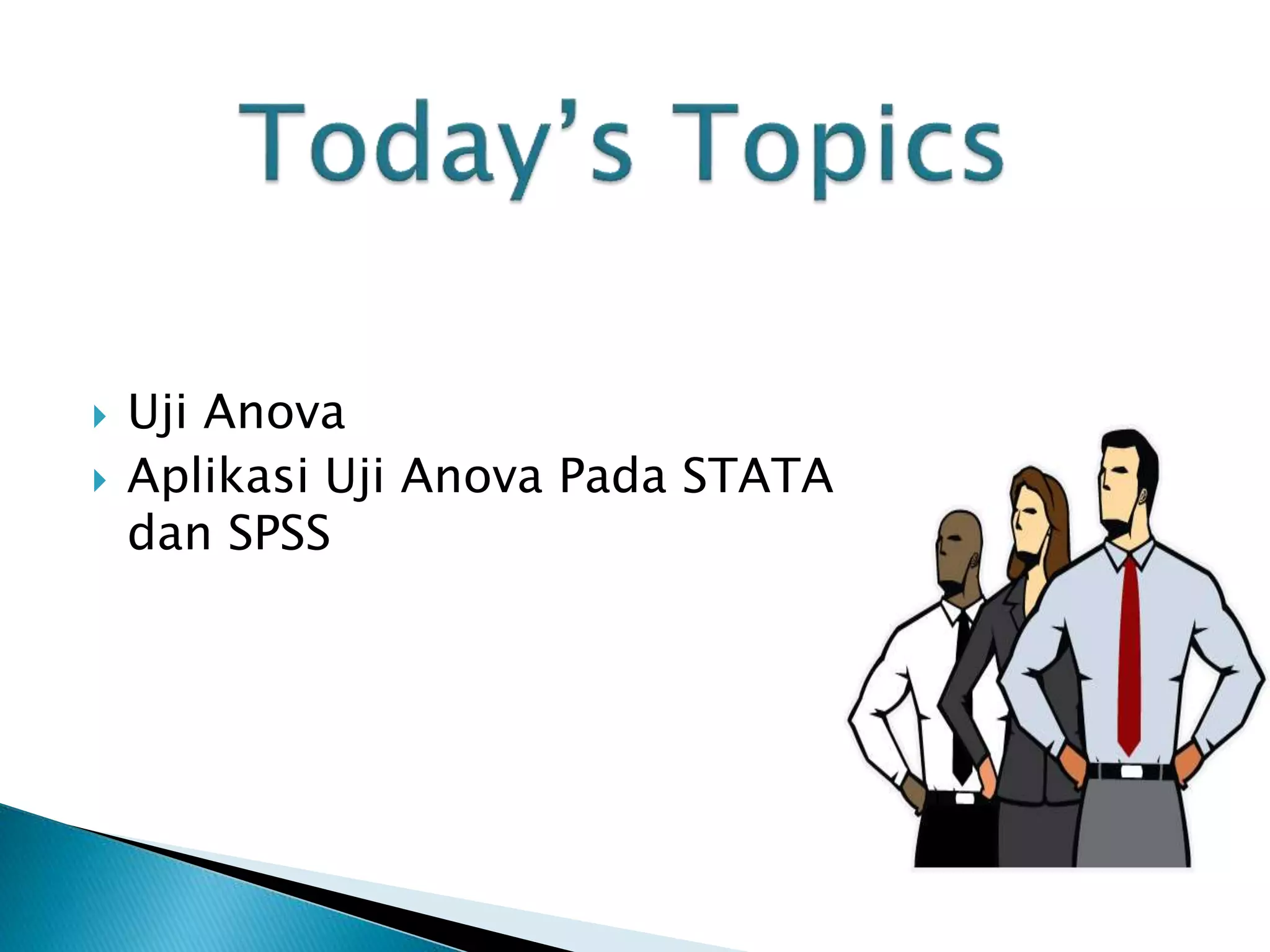 Bab 12 Uji Anova Stata Dan Spss Pptx