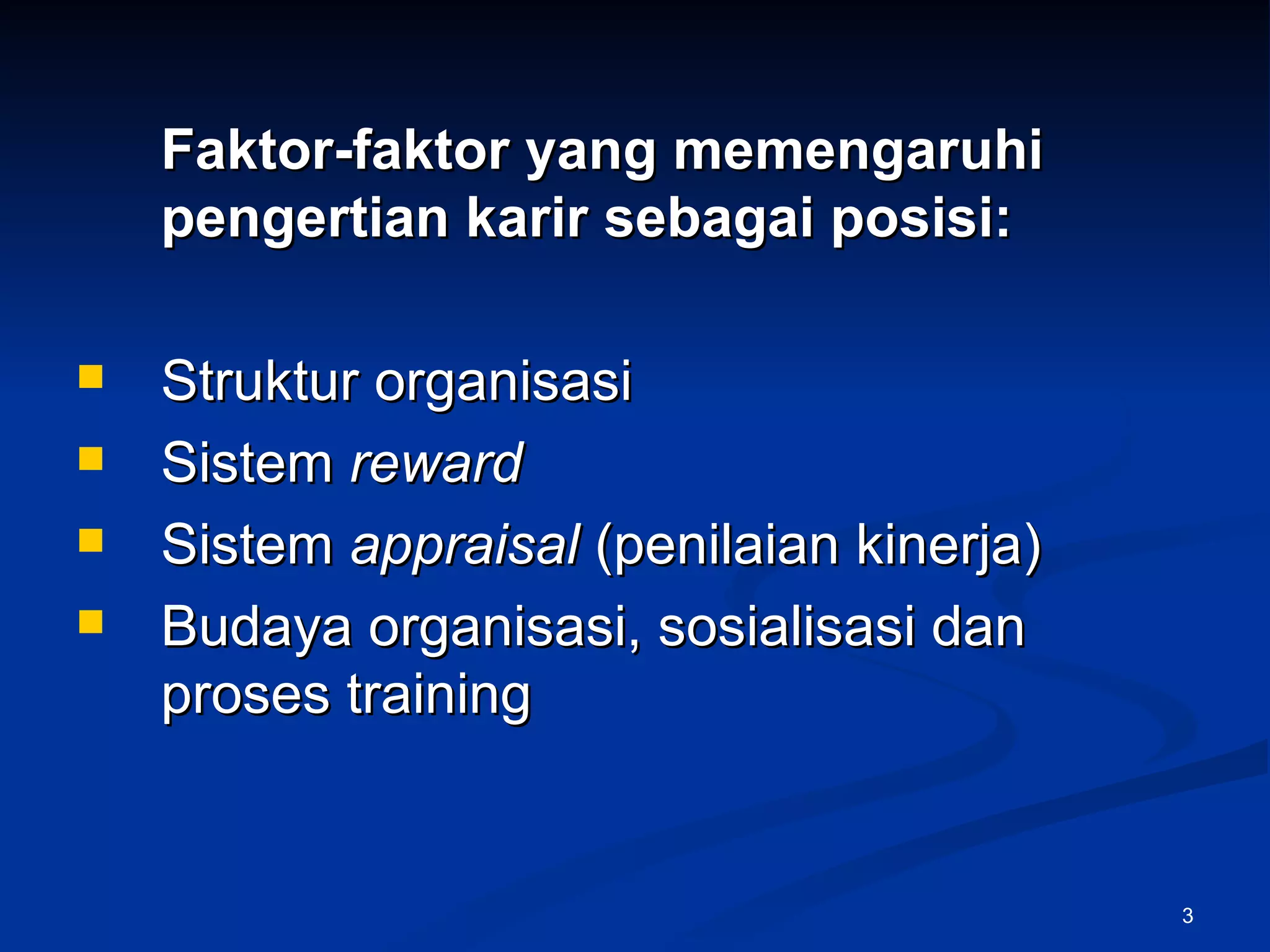 Manajemen Karir | PPT