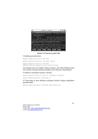 Tutorial Debian Bab 13 linux di floppy drive | PDF