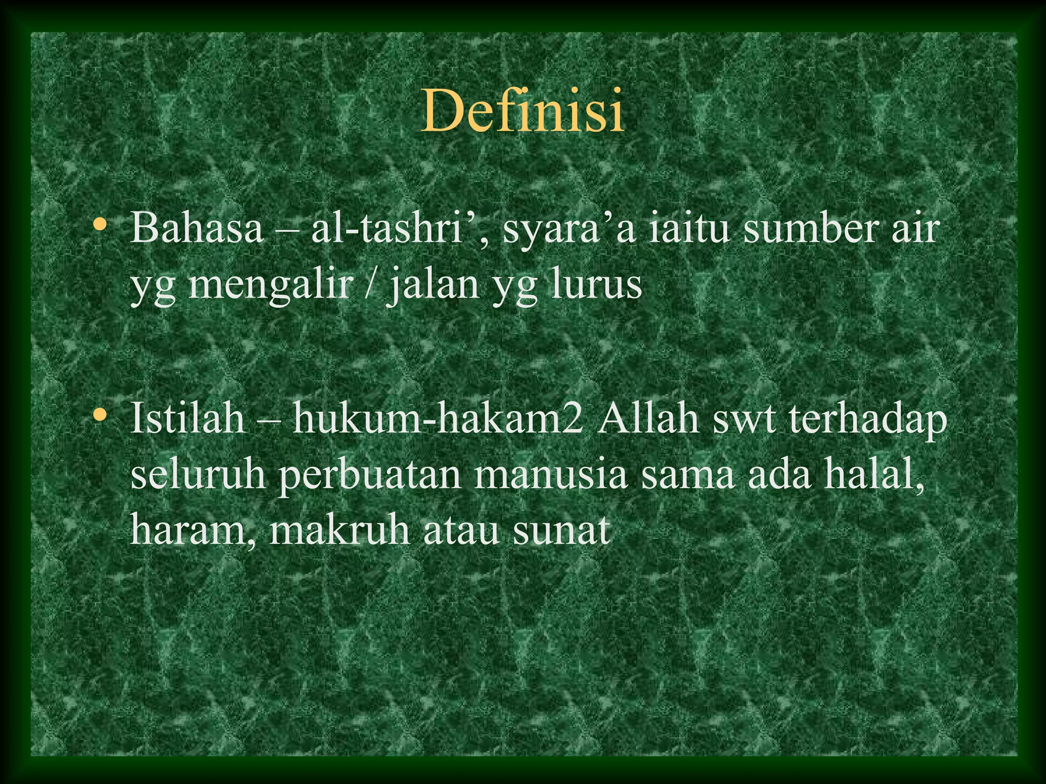 MPW1143 - Bab 13 perundangan islam | PPT