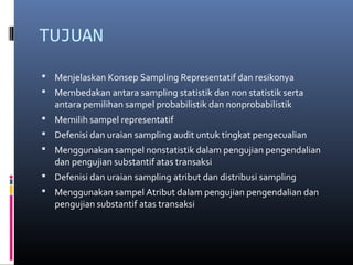 sampel representatif buku A. Arens, Alvin. Bab 14.trans | PPT