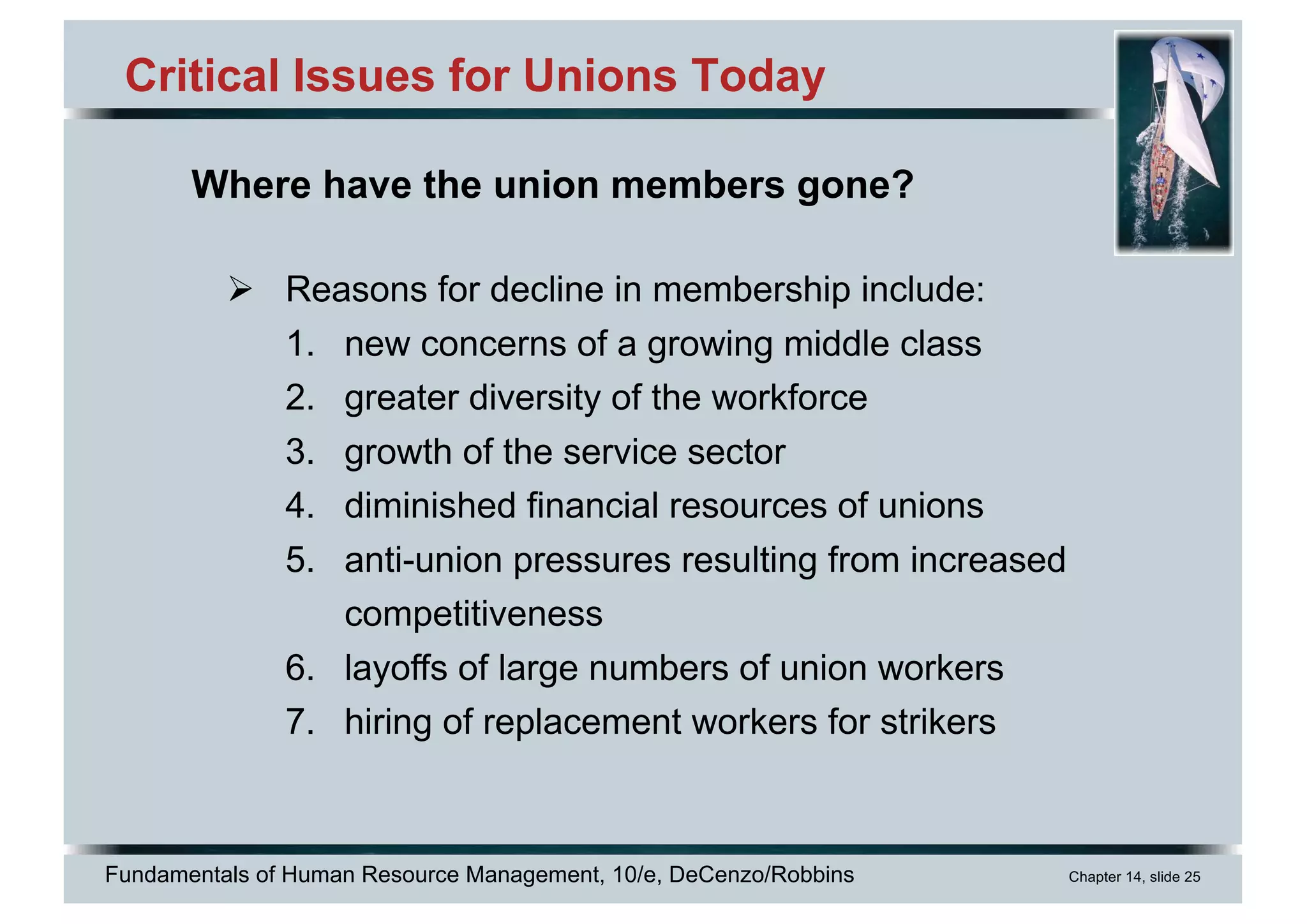 Chapter 14 Labor Relations and Collective Bargaining | PDF