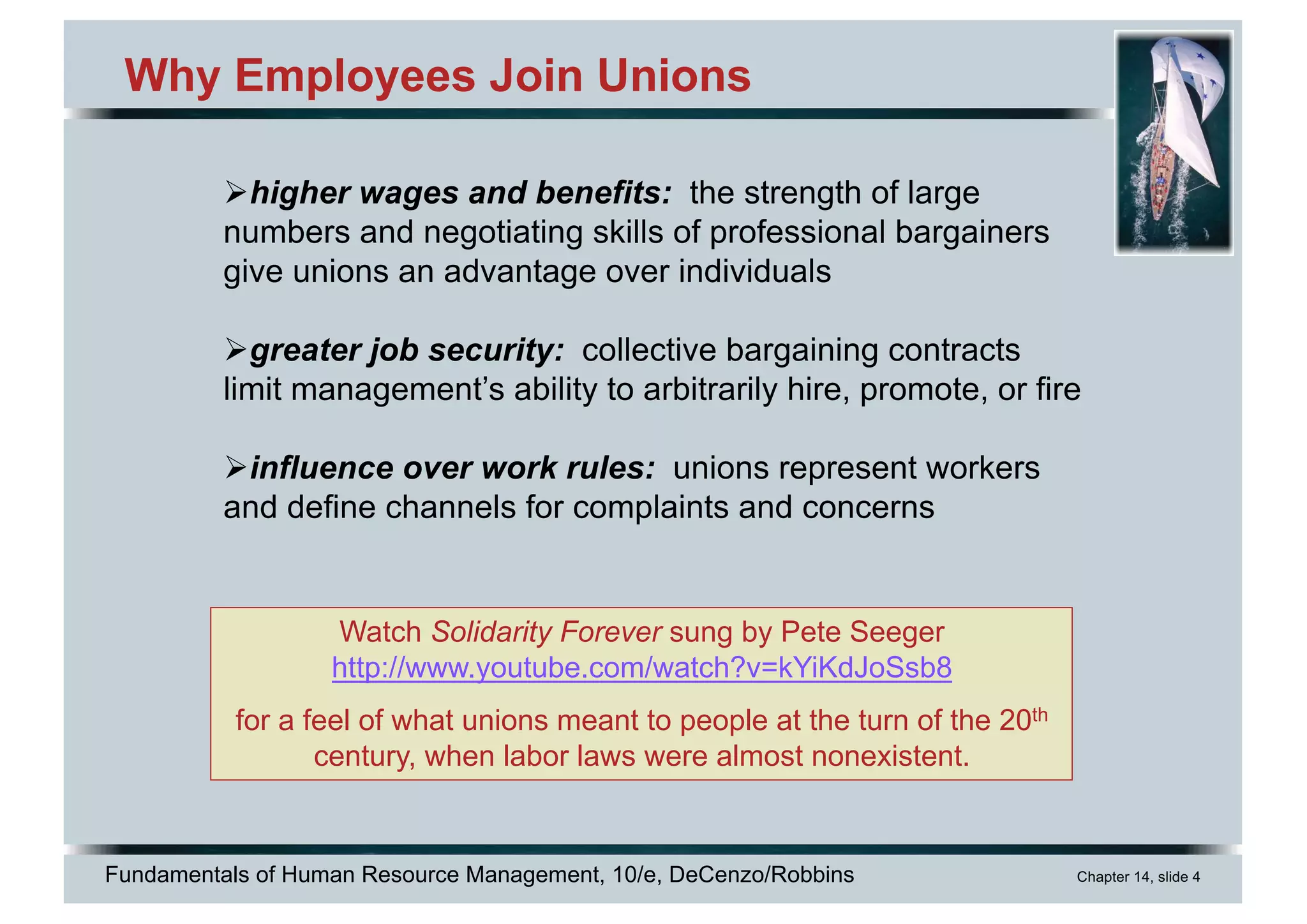 Chapter 14 Labor Relations and Collective Bargaining | PDF