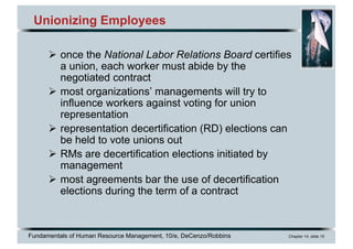 Chapter 14 Labor Relations and Collective Bargaining | PDF