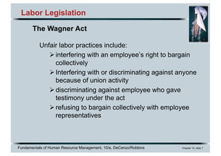 Chapter 14 Labor Relations and Collective Bargaining | PDF