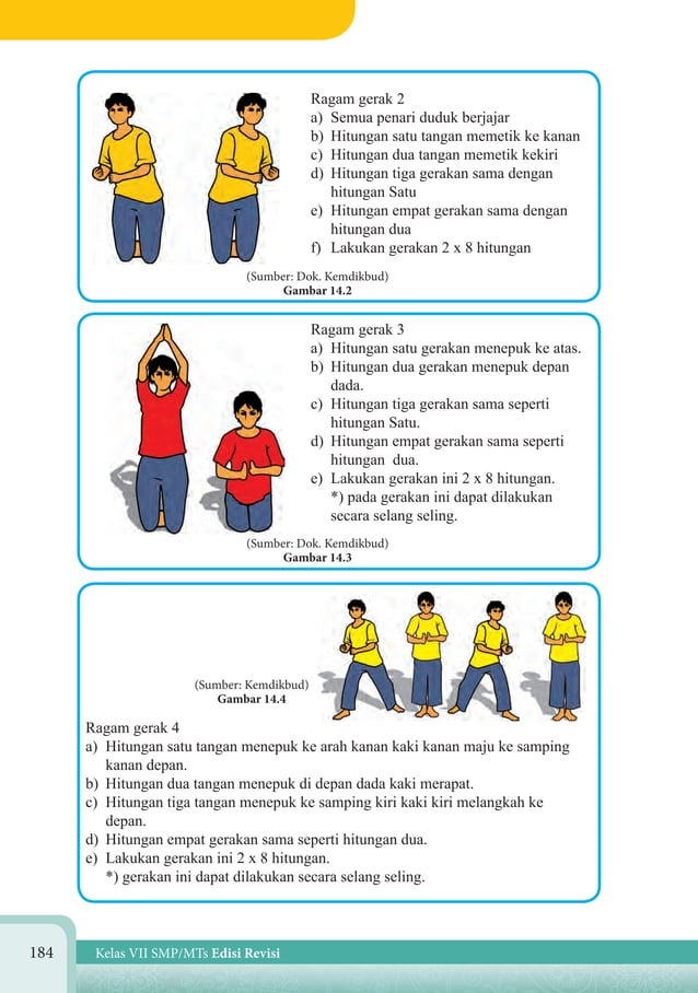 Bab 14 menampilkan level dan pola lantai pada gerak tari | PDF
