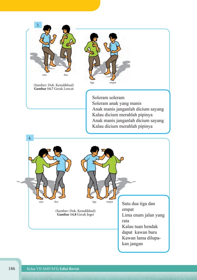 Bab 14 menampilkan level dan pola lantai pada gerak tari | PDF