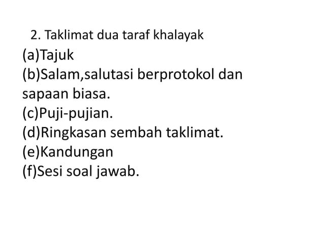 Bab 16 taklimat | PPTX