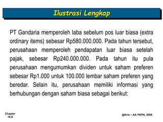 Warning pernah share materi akuntansi keuangan menengah 2 | PPT | Free ...