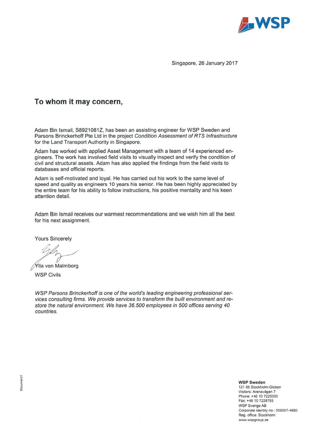 WSP_Recommendation | PDF