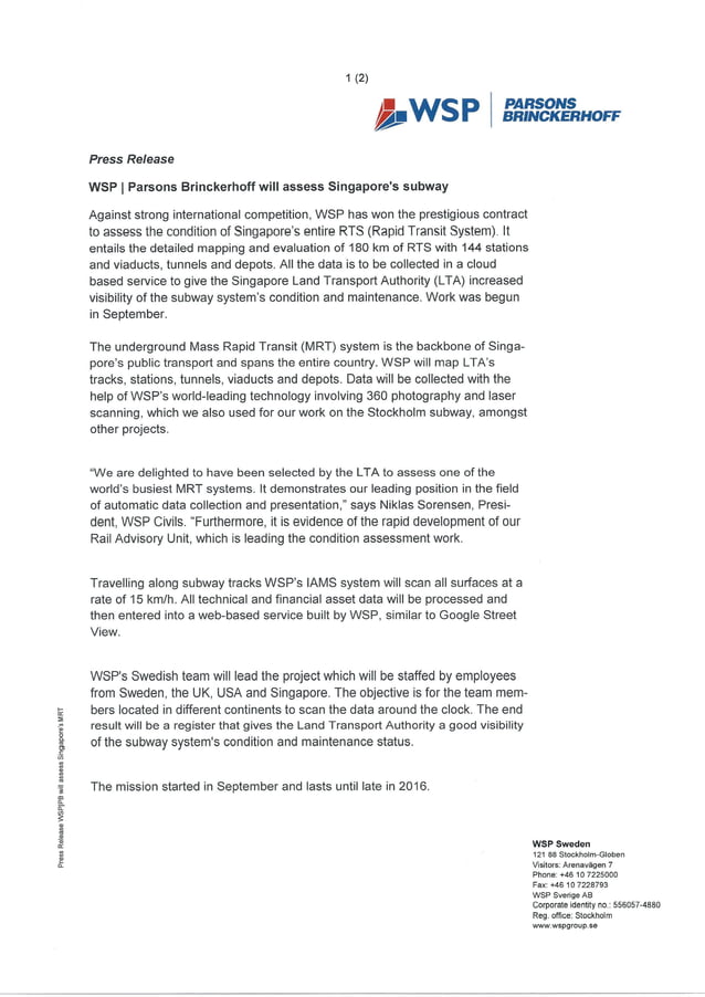 WSP_Recommendation | PDF