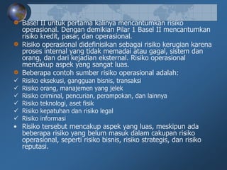 Manajemen Risiko 19 manajemen resiko perbankan | PPT