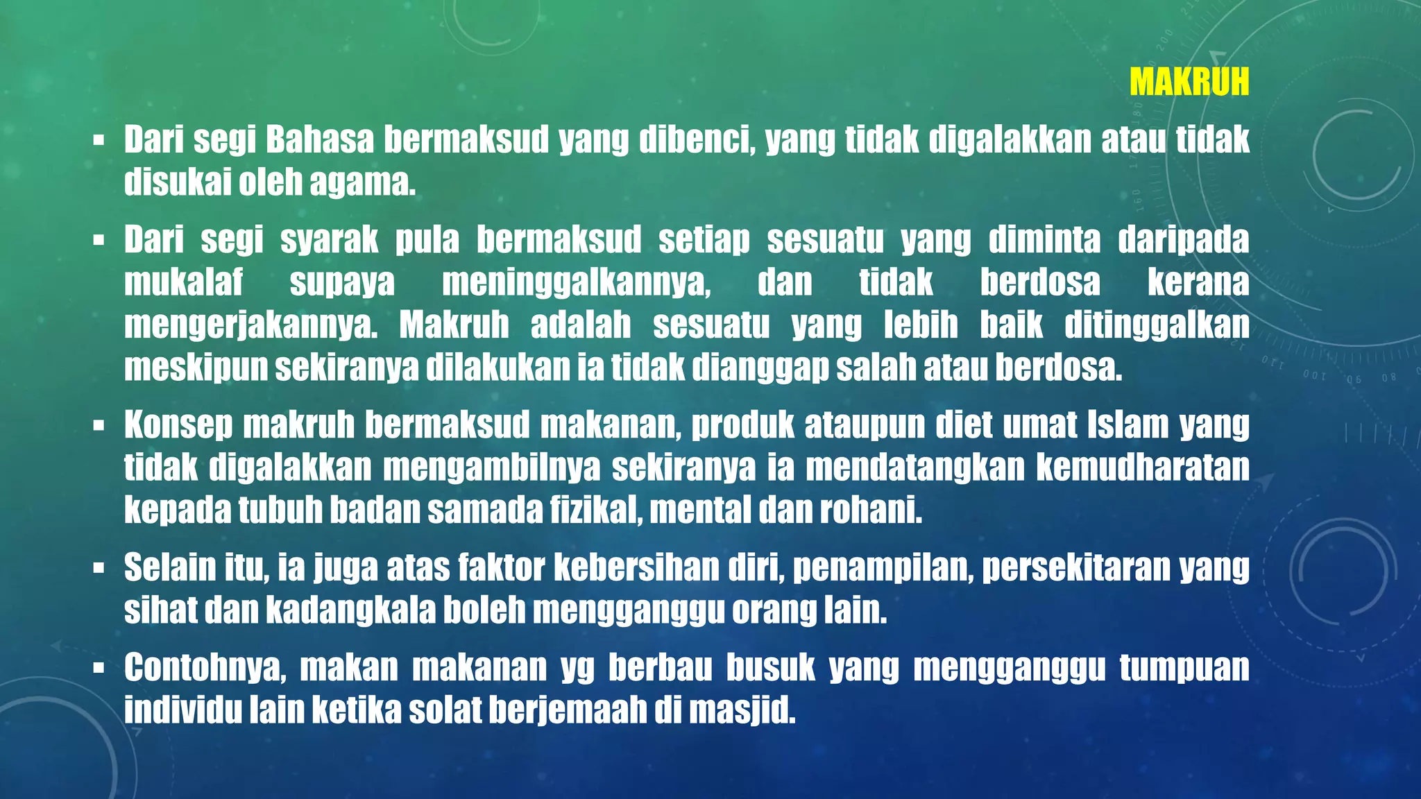 Konsep Halal | PPTX