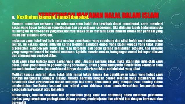 Konsep Halal | PPTX