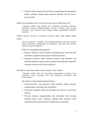 Bab 1 akuntansi | PDF