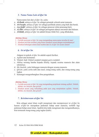 Bab 1 al_quran_sebagai_pedoman_hidup | PDF