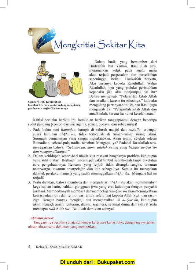 Bab 1 al_quran_sebagai_pedoman_hidup | PDF