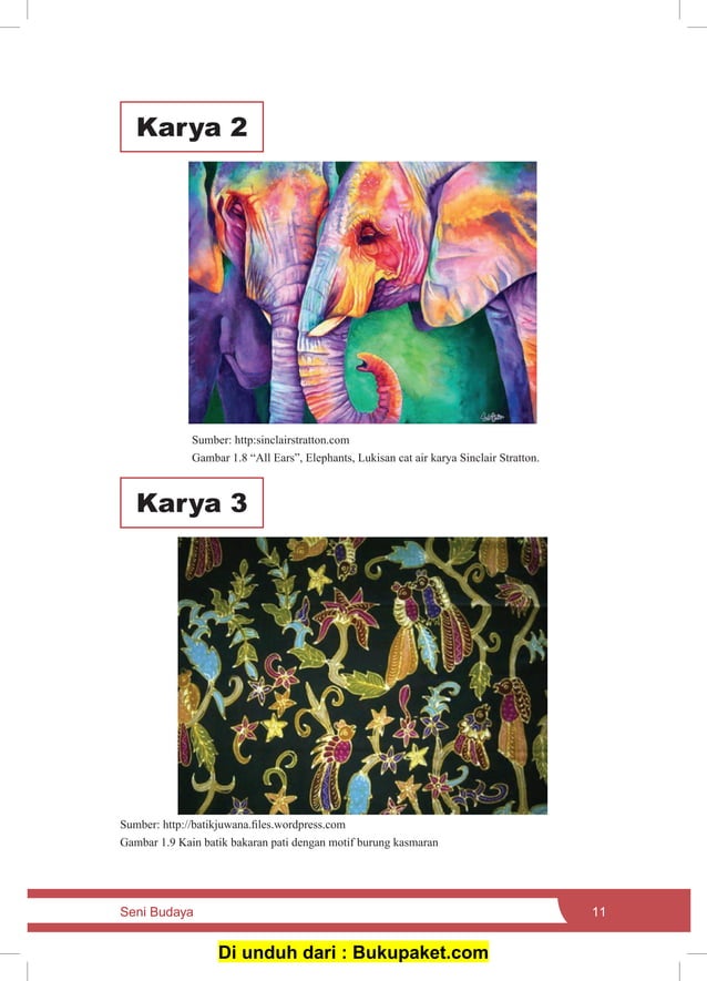 Bab 1 apreasiasi karya seni rupa dua dimensi | PDF