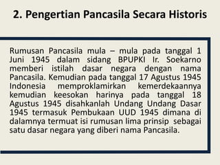Bab 1 arti penting pancasila dan kewarganegaraan rev sep 13 | PPTX