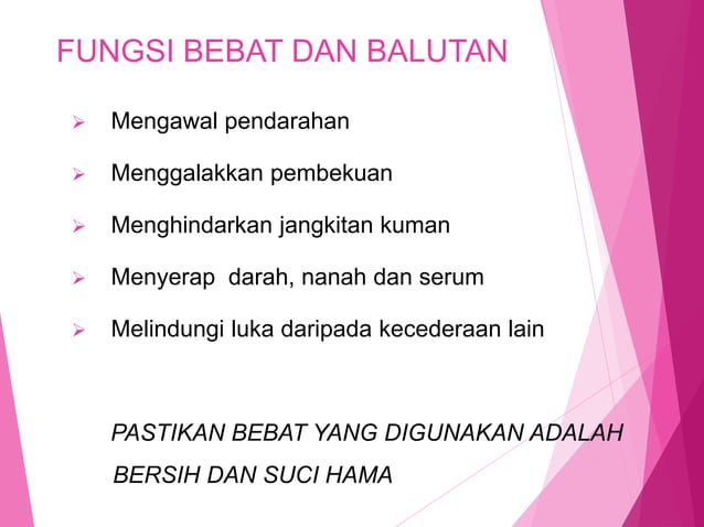 BAB 1 BEBATAN DAN BALUTAN DALAM PERTOLONGAN CEMAS | PPT
