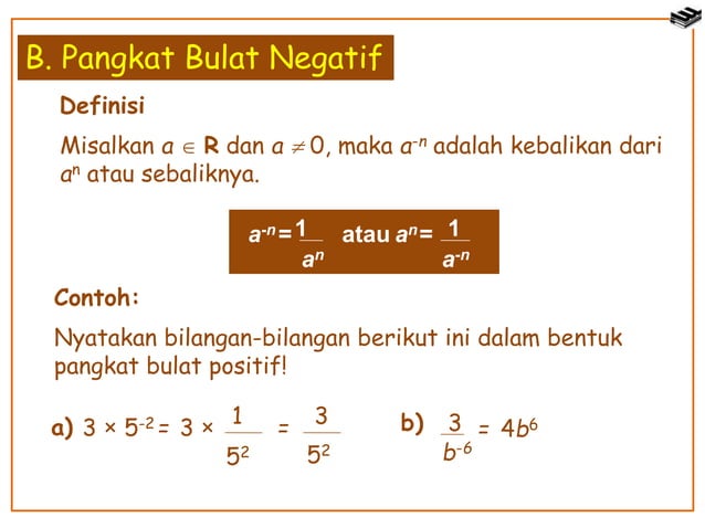 Bab 1 bentuk pangkat, akar & logaritma | PPTX