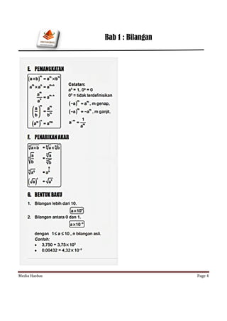 Bab 1 bilangan | PDF