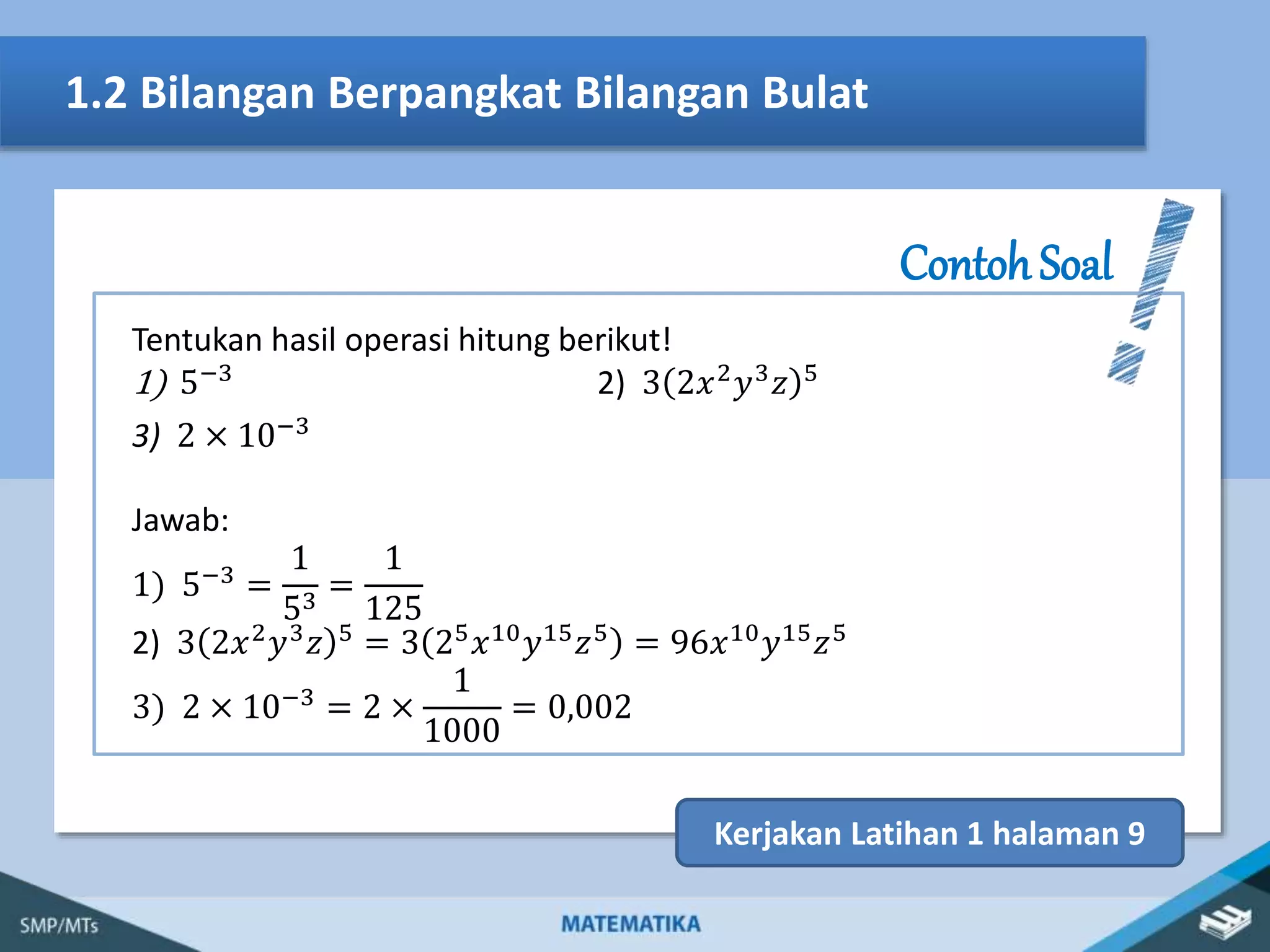 Bab 1 Bilangan Berpangkat dan Akar Bilangan.pptx