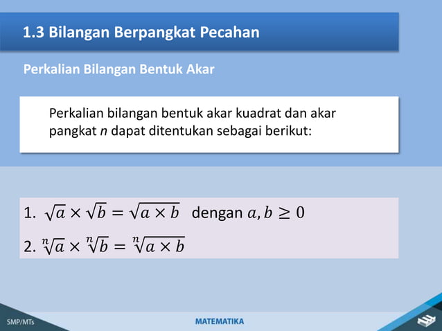 Bab 1 Bilangan Berpangkat dan Akar Bilangan.pptx