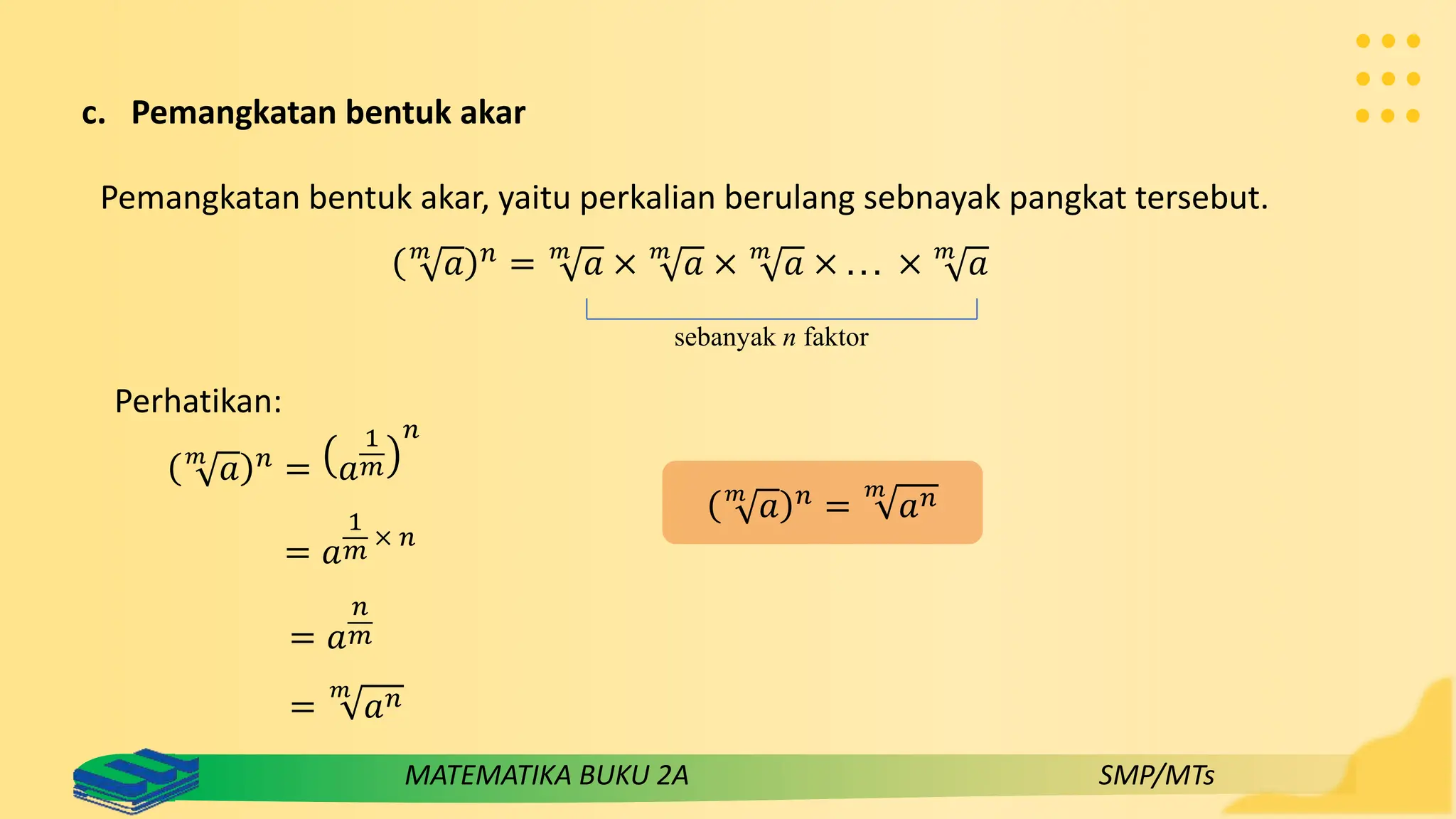 BAB 1 Bilangan berpangkat dan Bentuk Akar.pptx