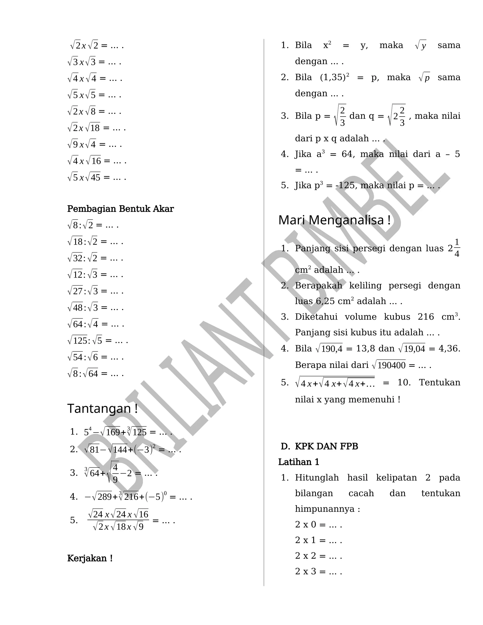 BAB 1 BILANGAN BULAT DAN BILANGAN PECAHAN.docx