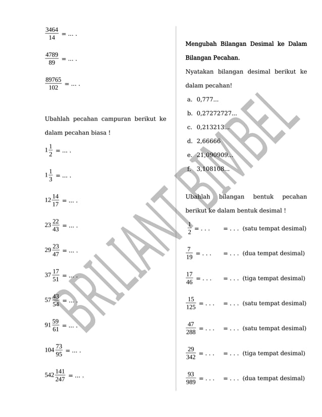 BAB 1 BILANGAN BULAT DAN BILANGAN PECAHAN.docx
