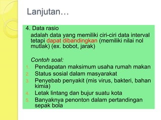 Bab 1 data dan statistika | PPTX