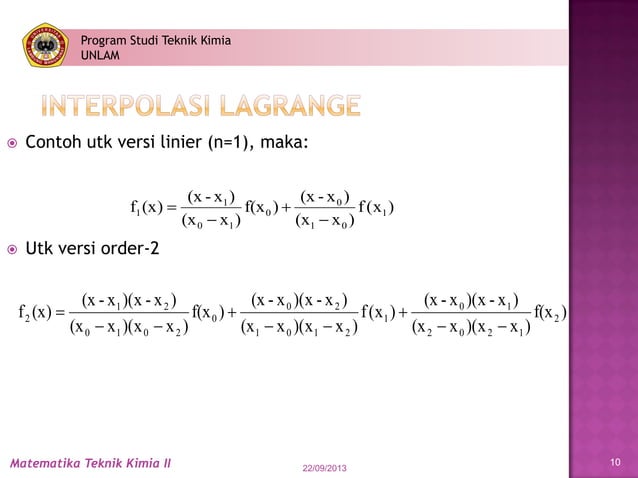 Bab 1 interpolasi numerik_2 | PPT
