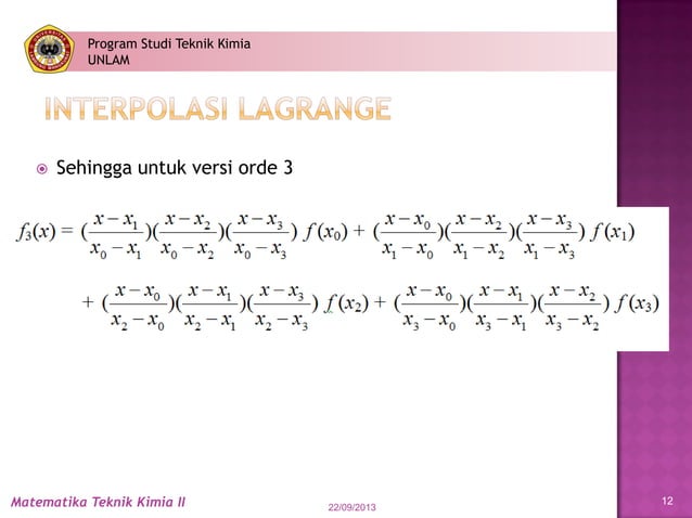 Bab 1 interpolasi numerik_2 | PPT