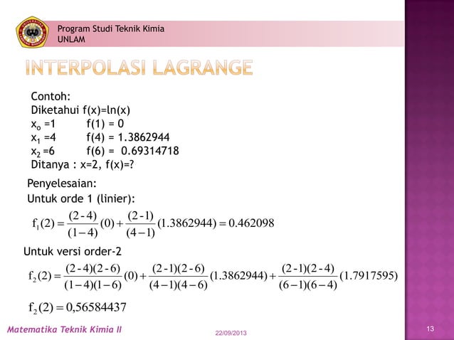 Bab 1 interpolasi numerik_2 | PPT