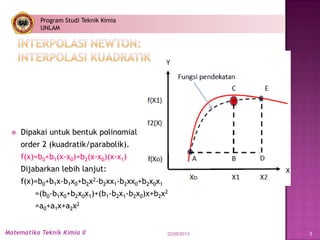 Bab 1 interpolasi numerik_2 | PPT