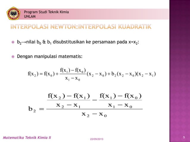 Bab 1 interpolasi numerik_2 | PPT