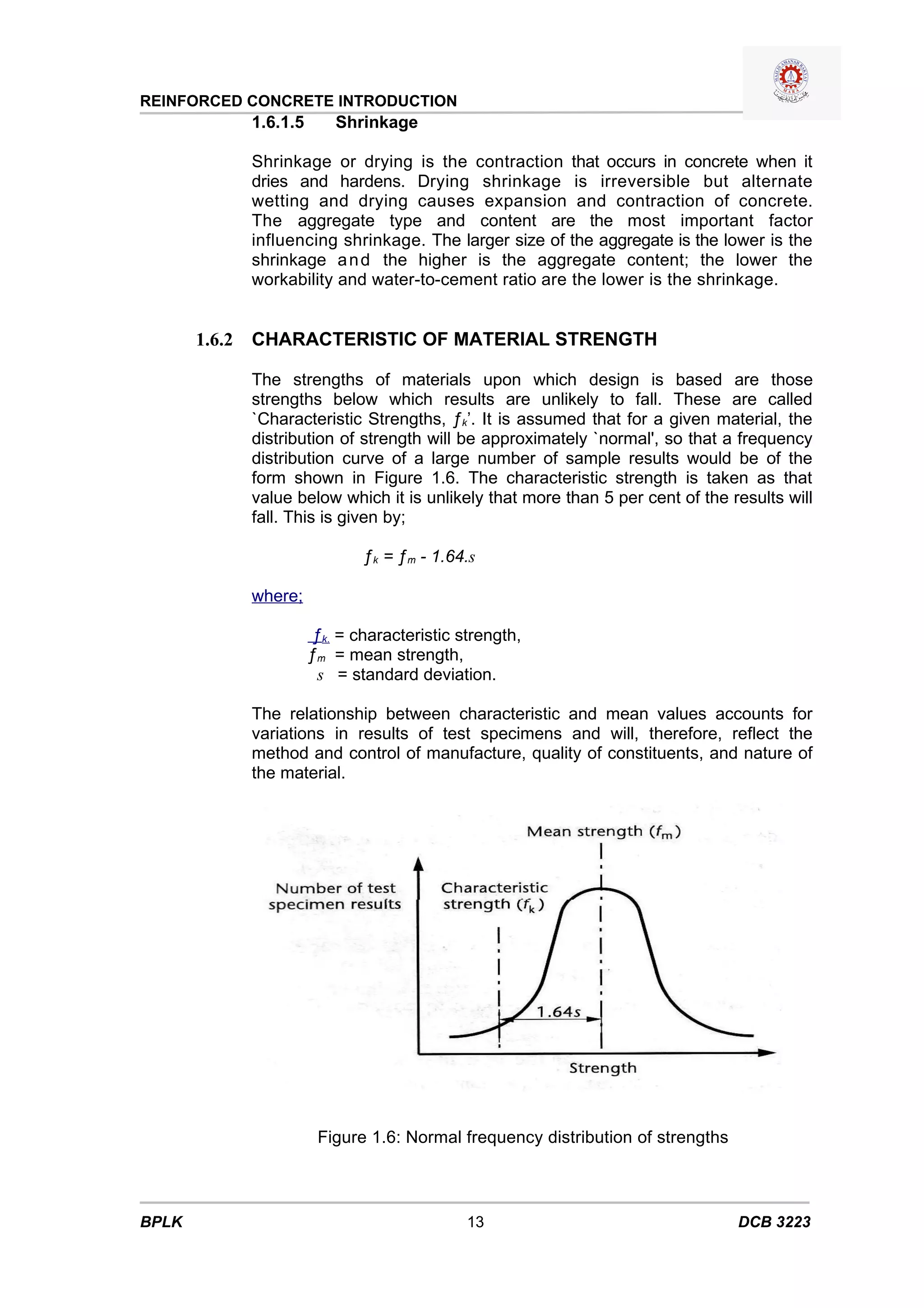 Structure Reinforced Concrete | DOC