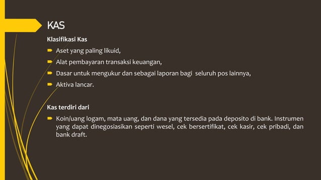 Bab 1 Kas_Dan_Piutang Akuntansi Keuangan Menengah | PPTX