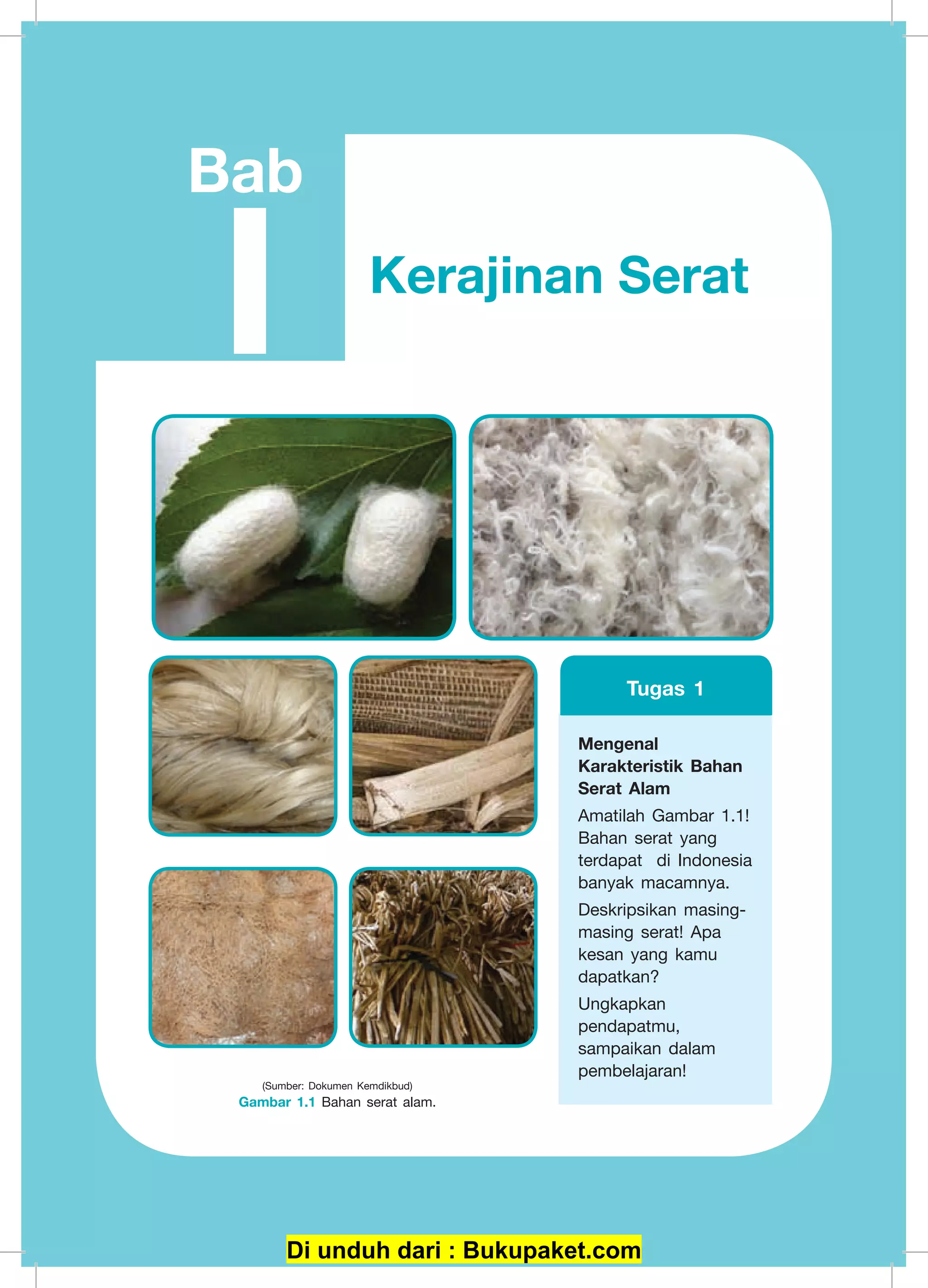 Bab 1 kerajinan serat | PDF